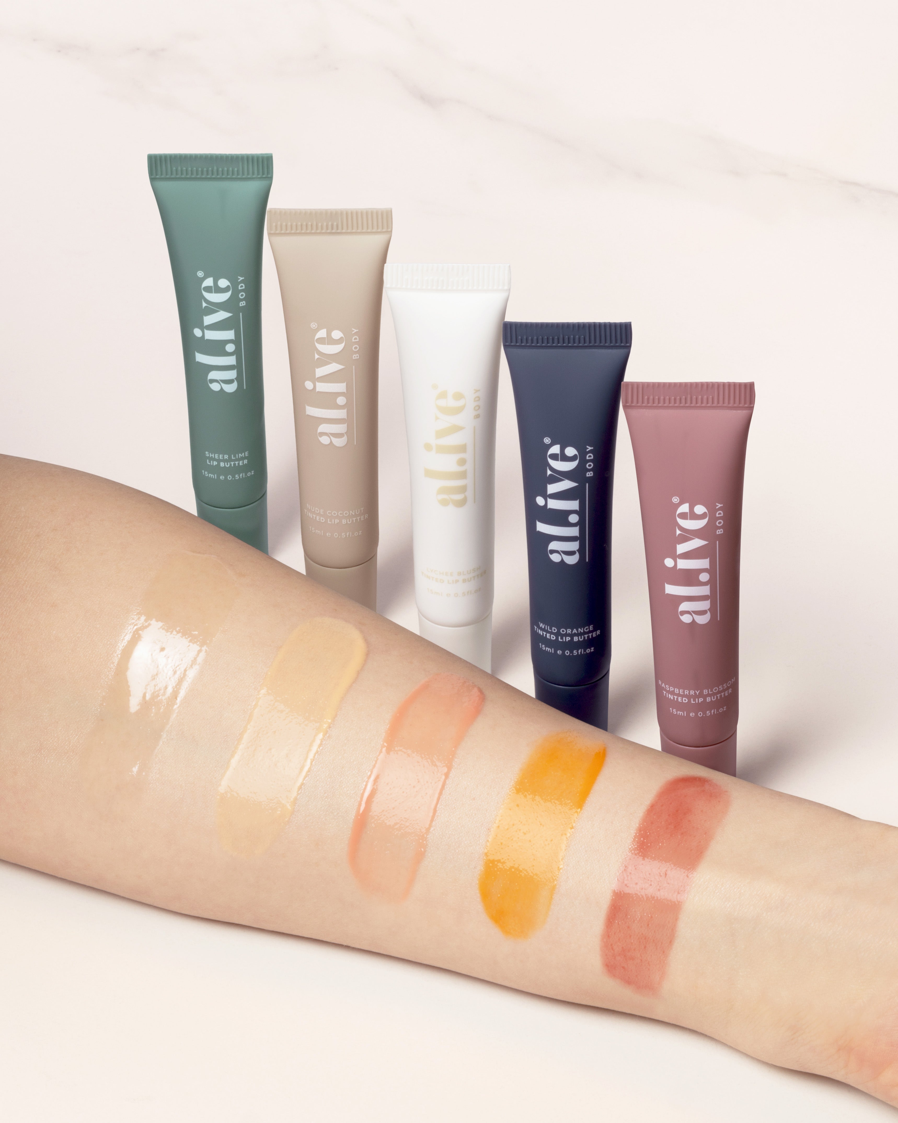 How to choose the right Lip Butter shade – al.ive body