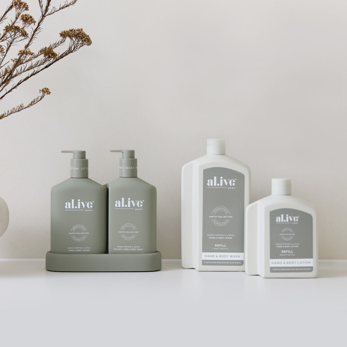 Shop the Refills – al.ive body