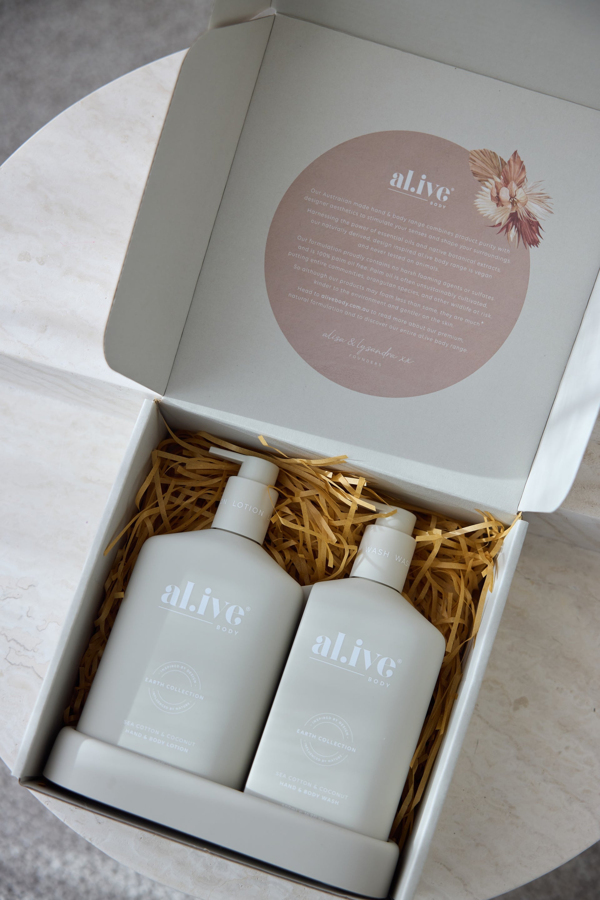 al.ive body packaging & recyclability