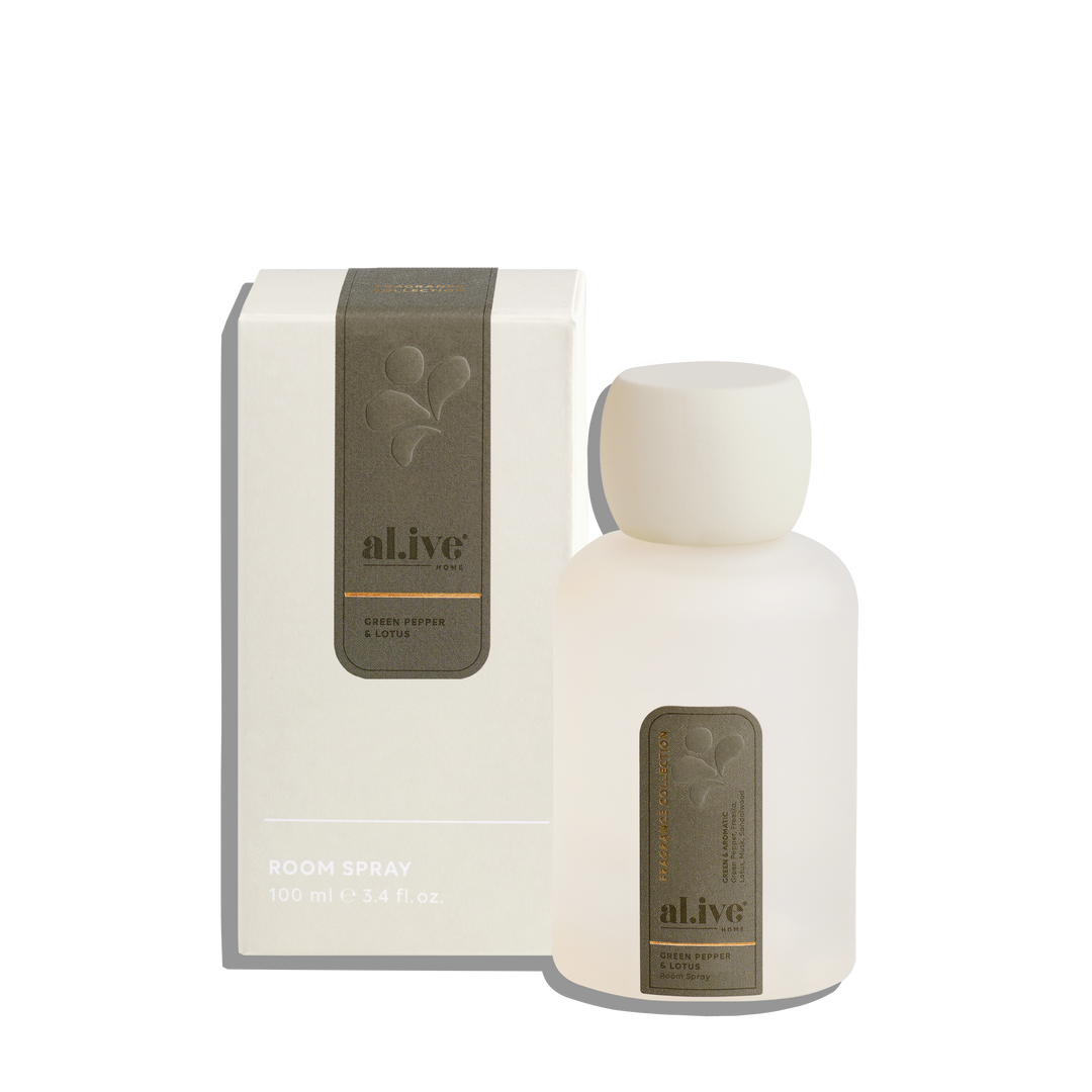 ROOM SPRAY - GREEN PEPPER & LOTUS – al.ive body