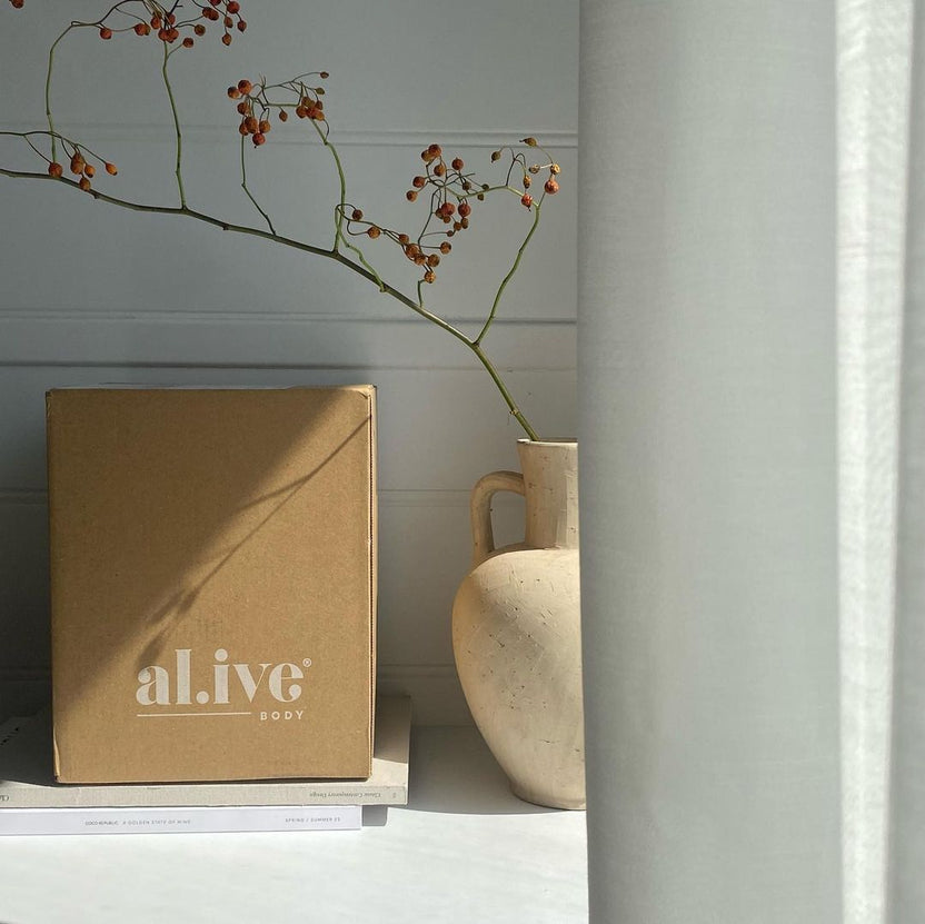 al.ive body packaging & recyclability