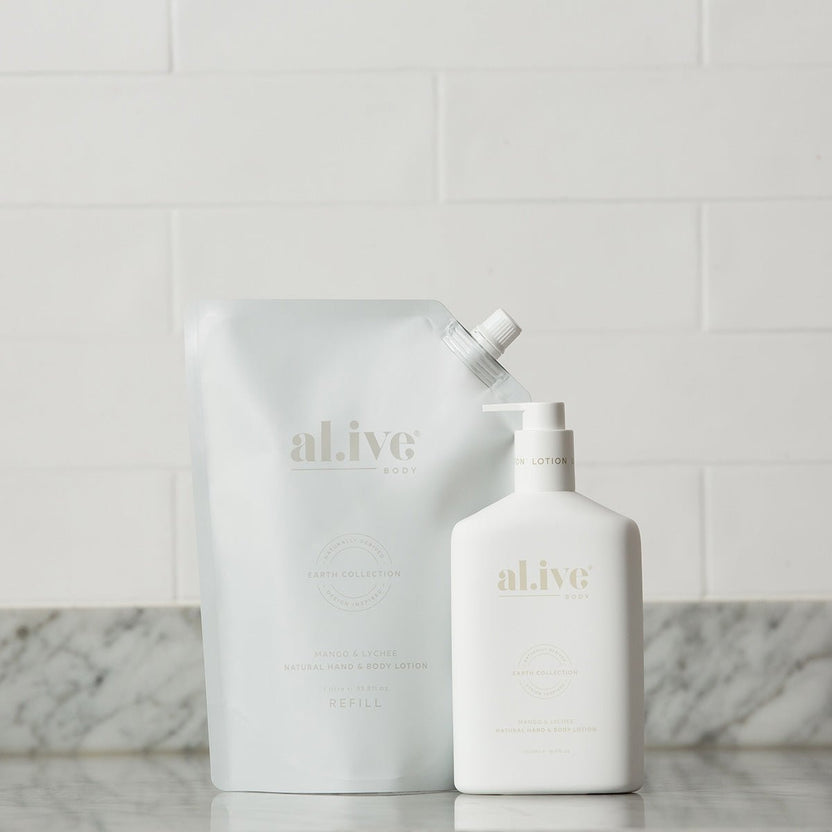Hand & Body Wash and Lotion Duo – al.ive body