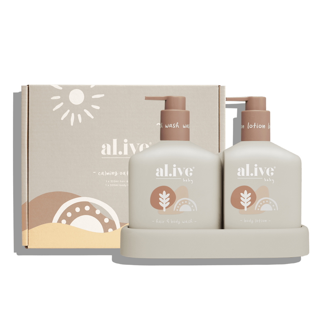 BABY HAIR & BODY DUO - CALMING OATMEAL – al.ive body