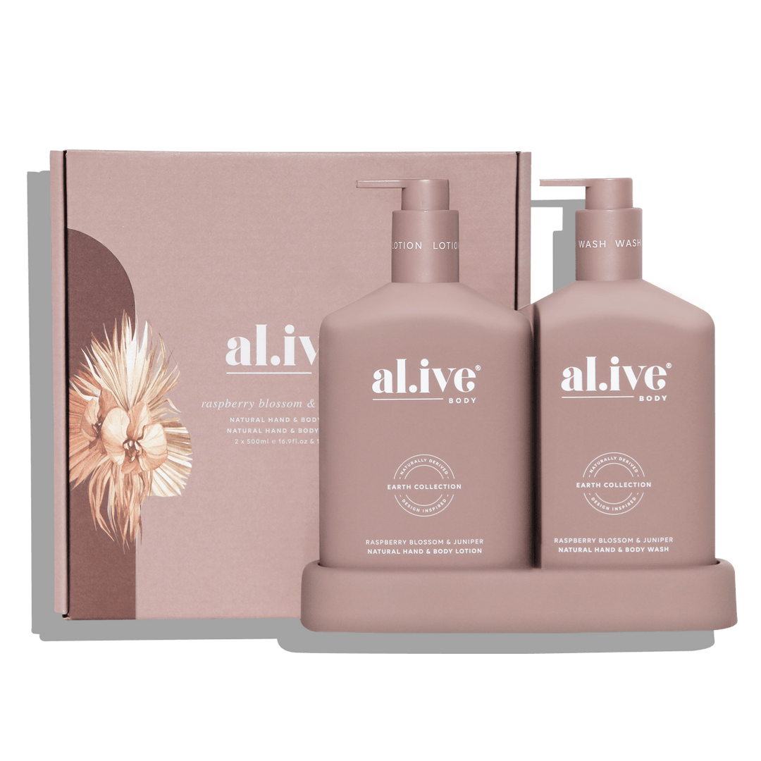 Wash & Lotion Duo - Raspberry Blossom & Juniper – al.ive body